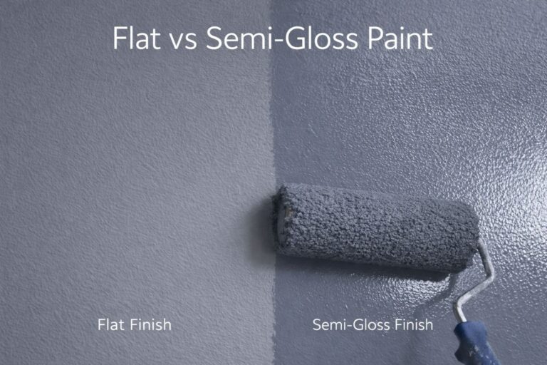 Flat vs Satin vs Semi Gloss Paint Finishes for Every Room Explained